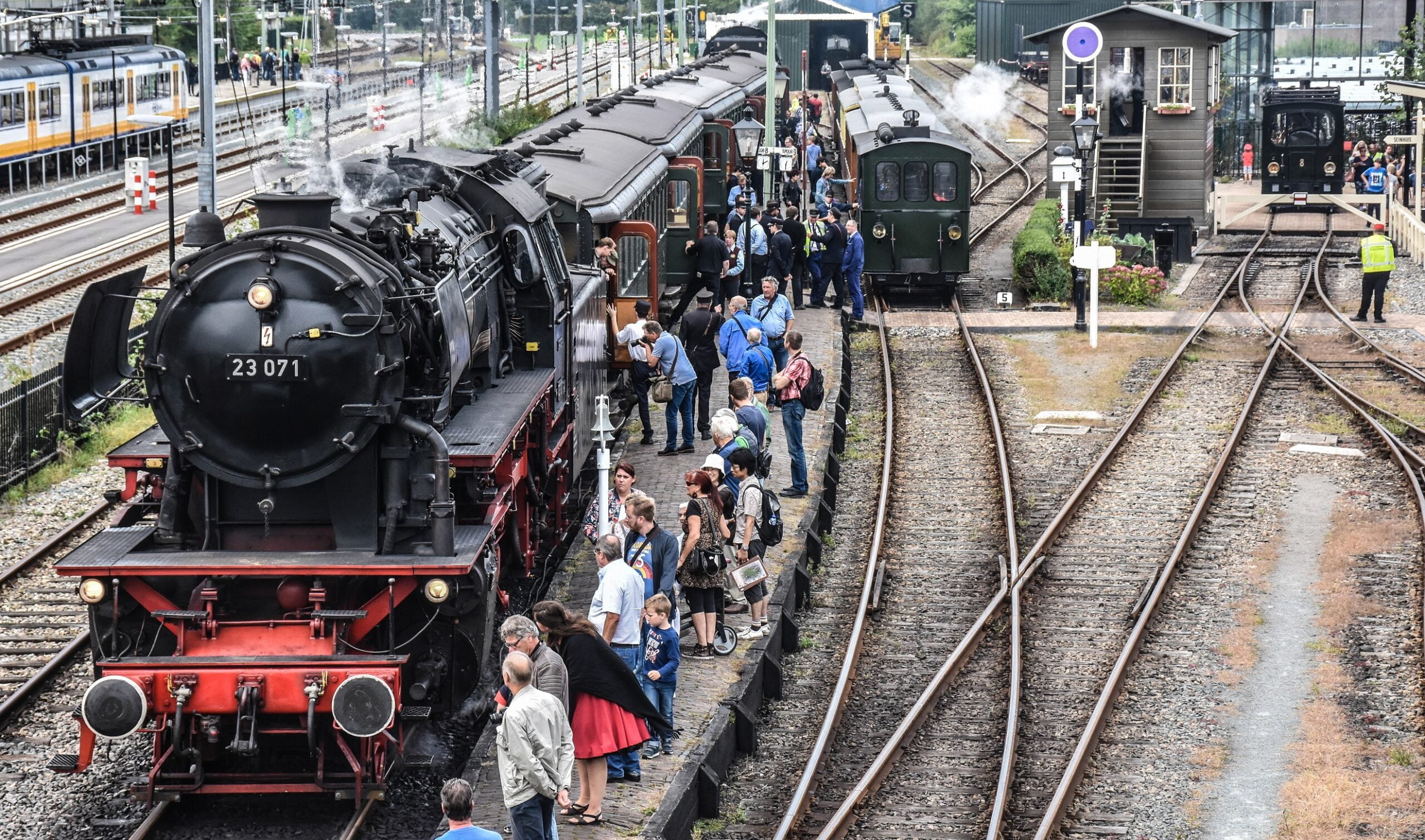 Stoomtram Hoorn-Medemblik - In Hoorn